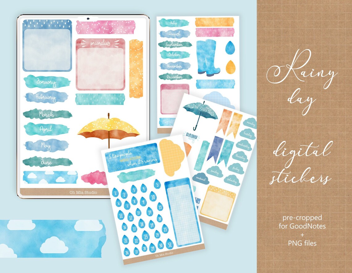 Digital Stickers Bundle Funny Stickers Pre-cropped for - Etsy