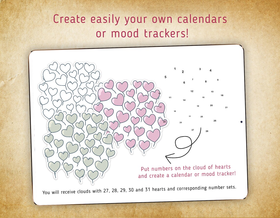 February Digital Stickers Kit. PNG Goodnotes 5 Pre-cropped. | Etsy