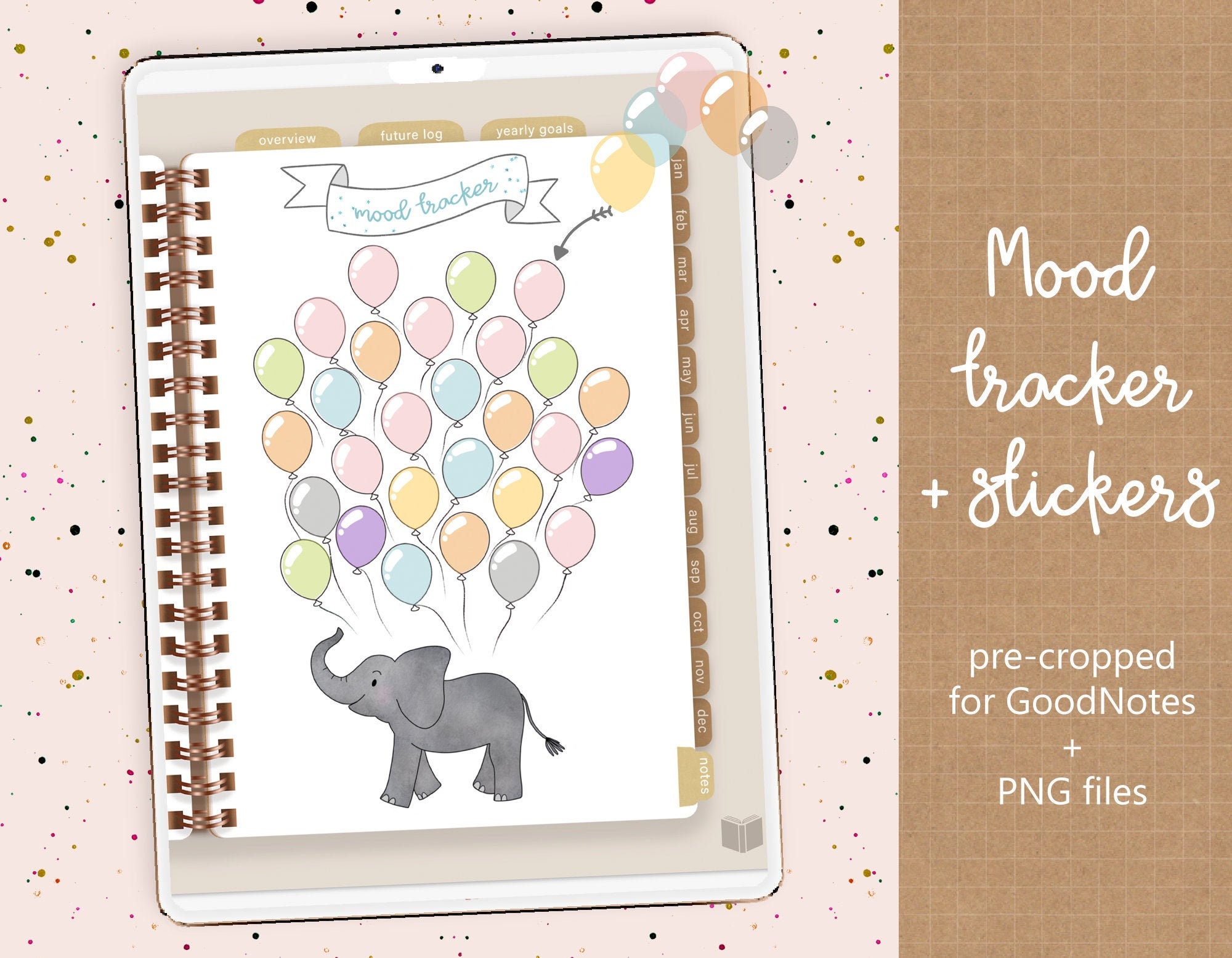 Digital Stickers Bundle Funny Stickers Pre-cropped for | Etsy