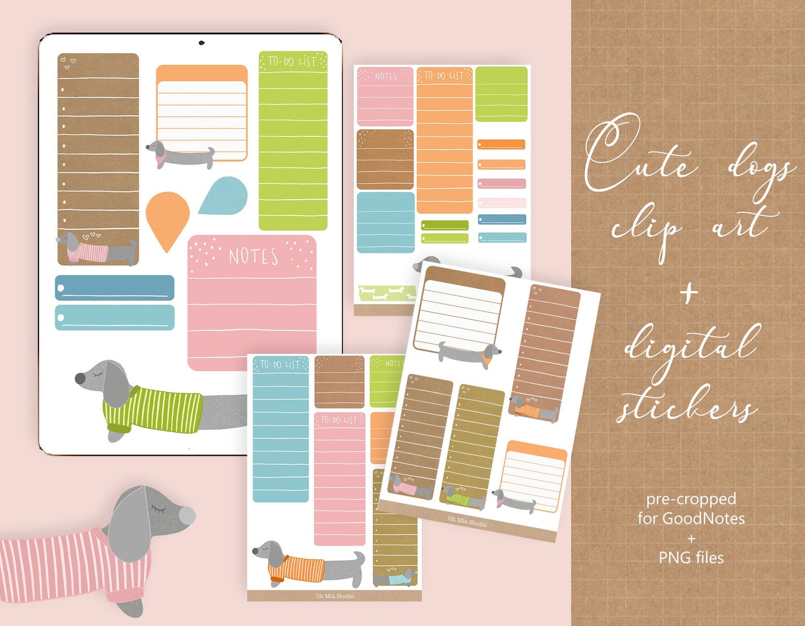 Digital Stickers Bundle Funny Stickers Pre-cropped for - Etsy