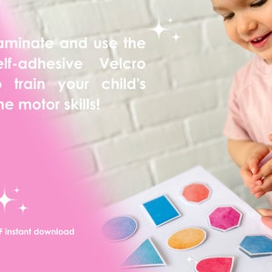 Fun and Educational Shape Matching Busy Book for Toddlers | Shape Quest ...