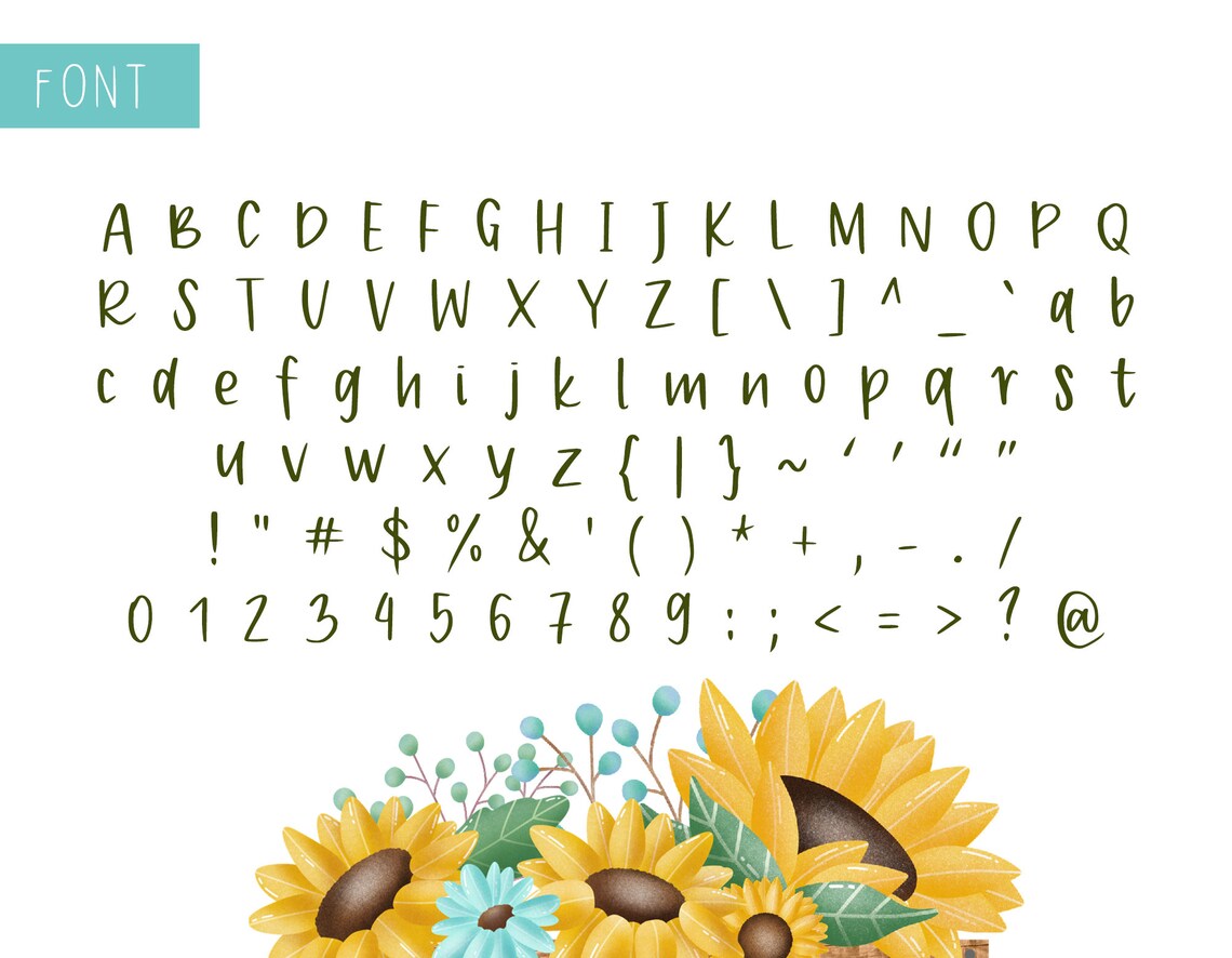 Hand Lettered Font BUNDLE Handwtitten Fonts for Digital - Etsy