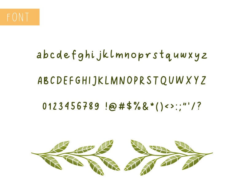 Hand Lettered Font BUNDLE Handwtitten Fonts for Digital - Etsy