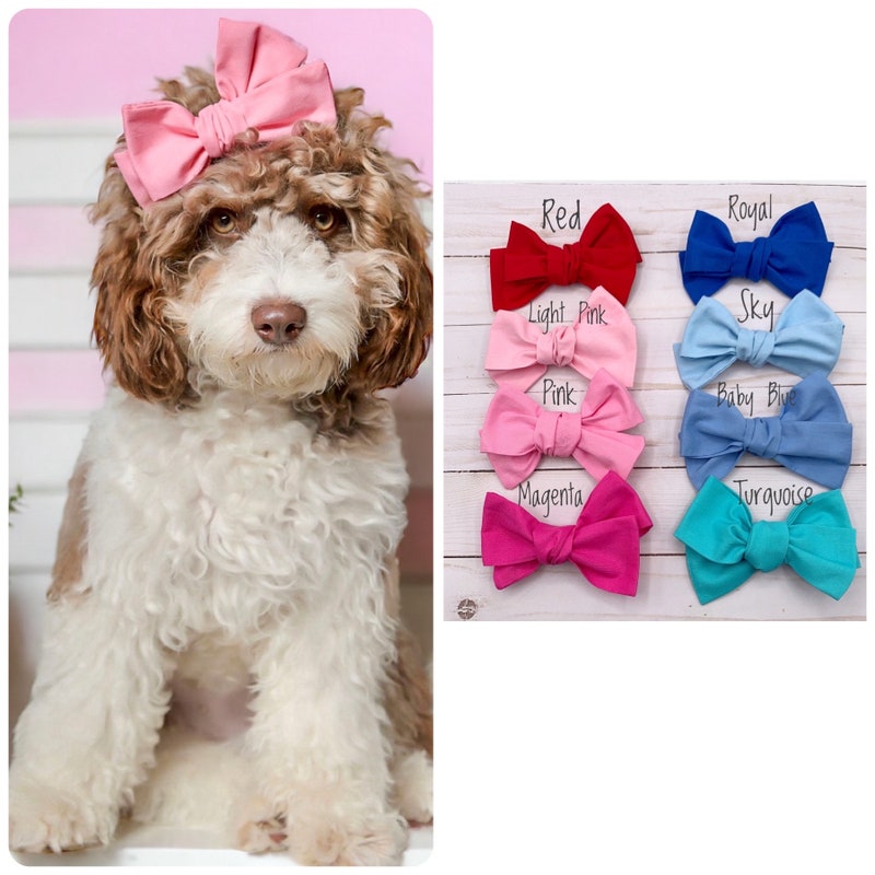 Dog Hair Bows - Etsy