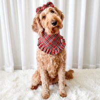 Multi-size PDF Sewing Pattern Dog Ruffle Bandana and Bow, Steps ...