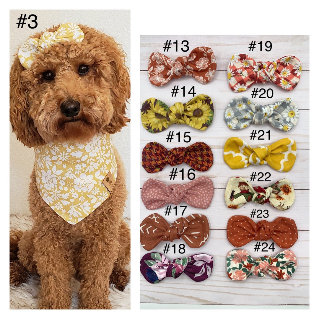Dog Hair Bow for Dogs, Dog Hair Clip, Fall Hair Dog Bows, Hair Clip for ...