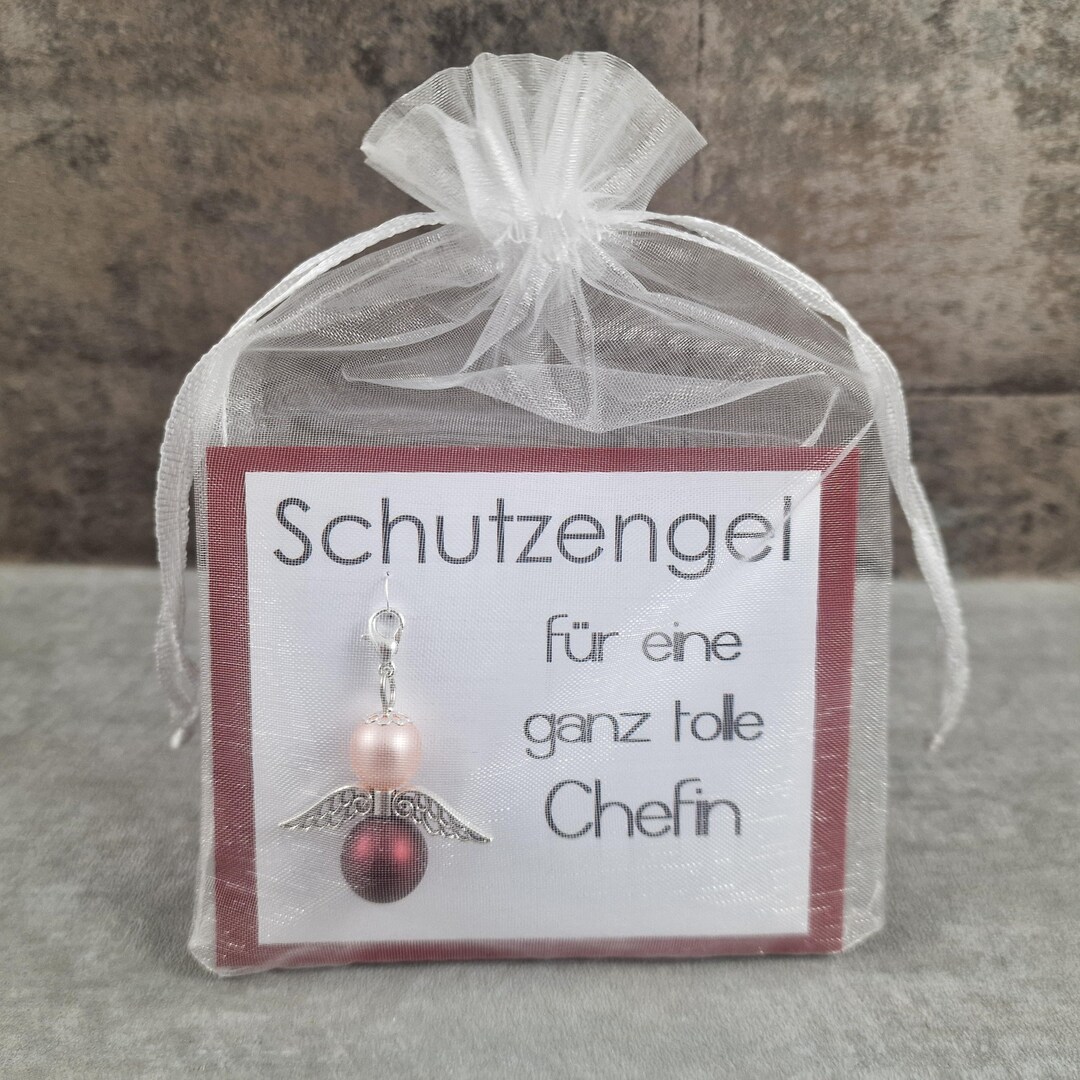 Schutzengel Schlüsselanhänger Geschenk für eine ganz tolle Chefin ...
