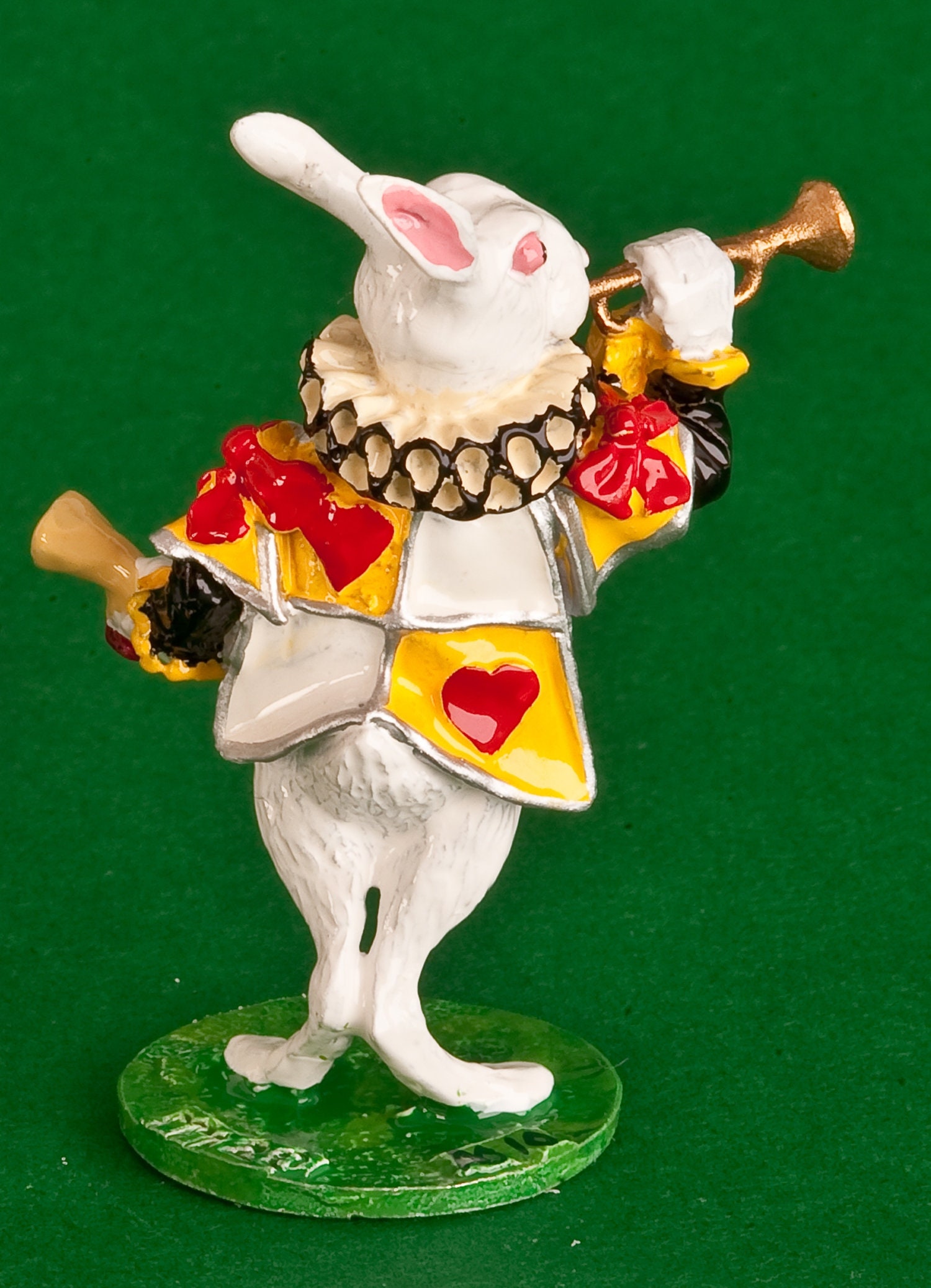 Rabbit Herald Pewter Miniature | Etsy