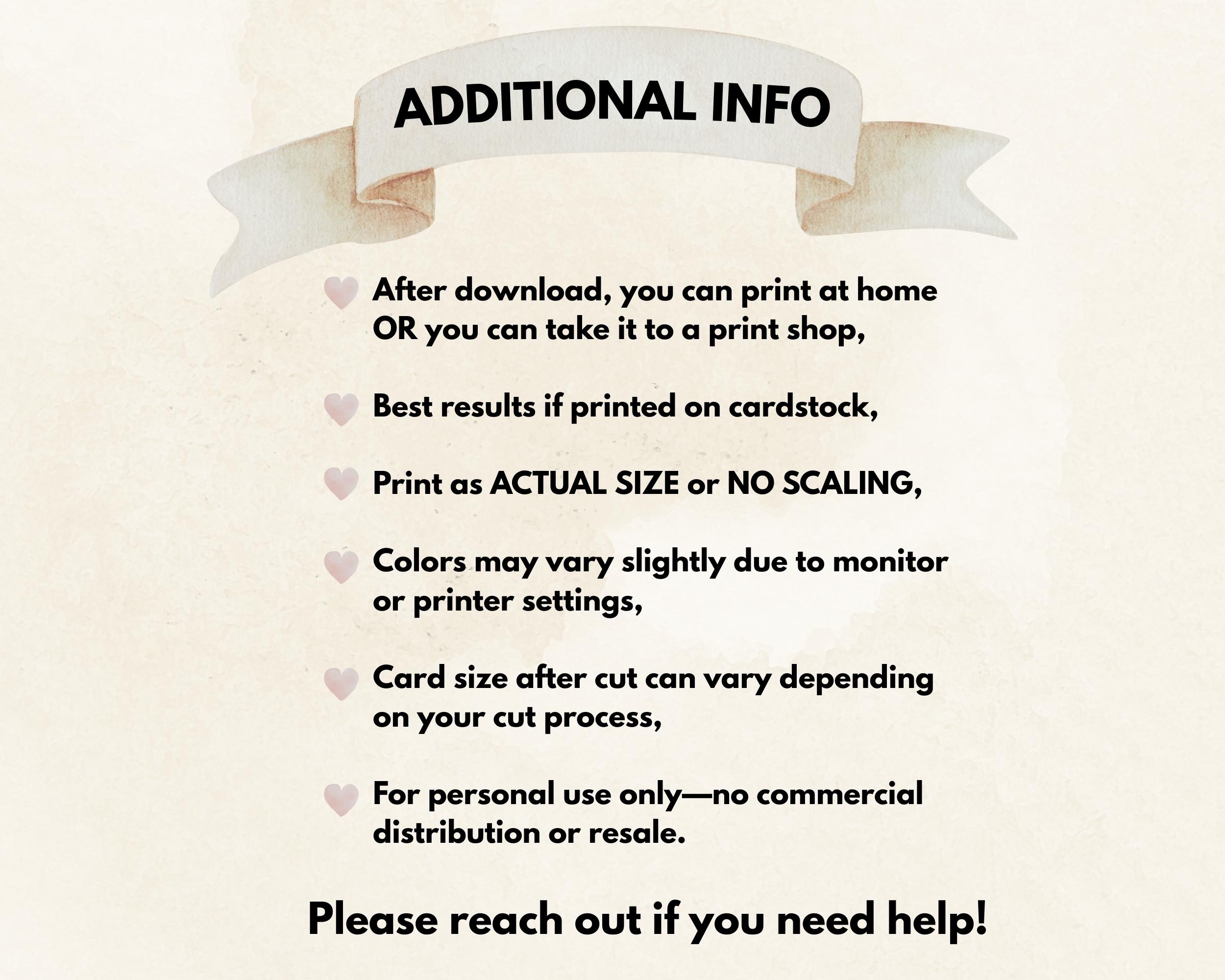 Thank You for Being You Printable 4x6 Greeting Card With Insert - Etsy
