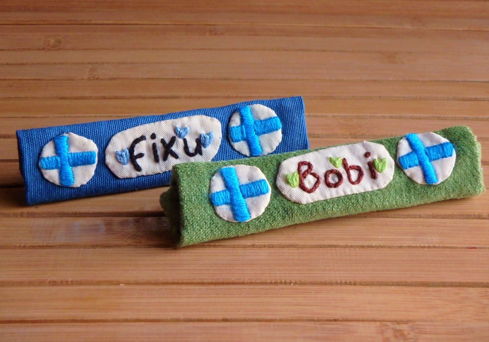 Velcro Name Tag for Dog Collar Harness Leash, Velcro Dog ID Tag ...