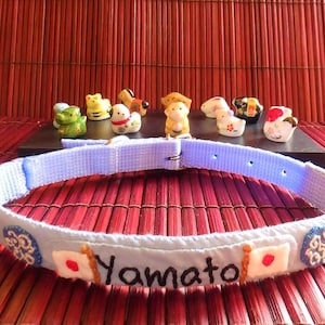Japanese Dog Collar, Shiba Inu Dog Collar, Karakusa Dog Collar ...