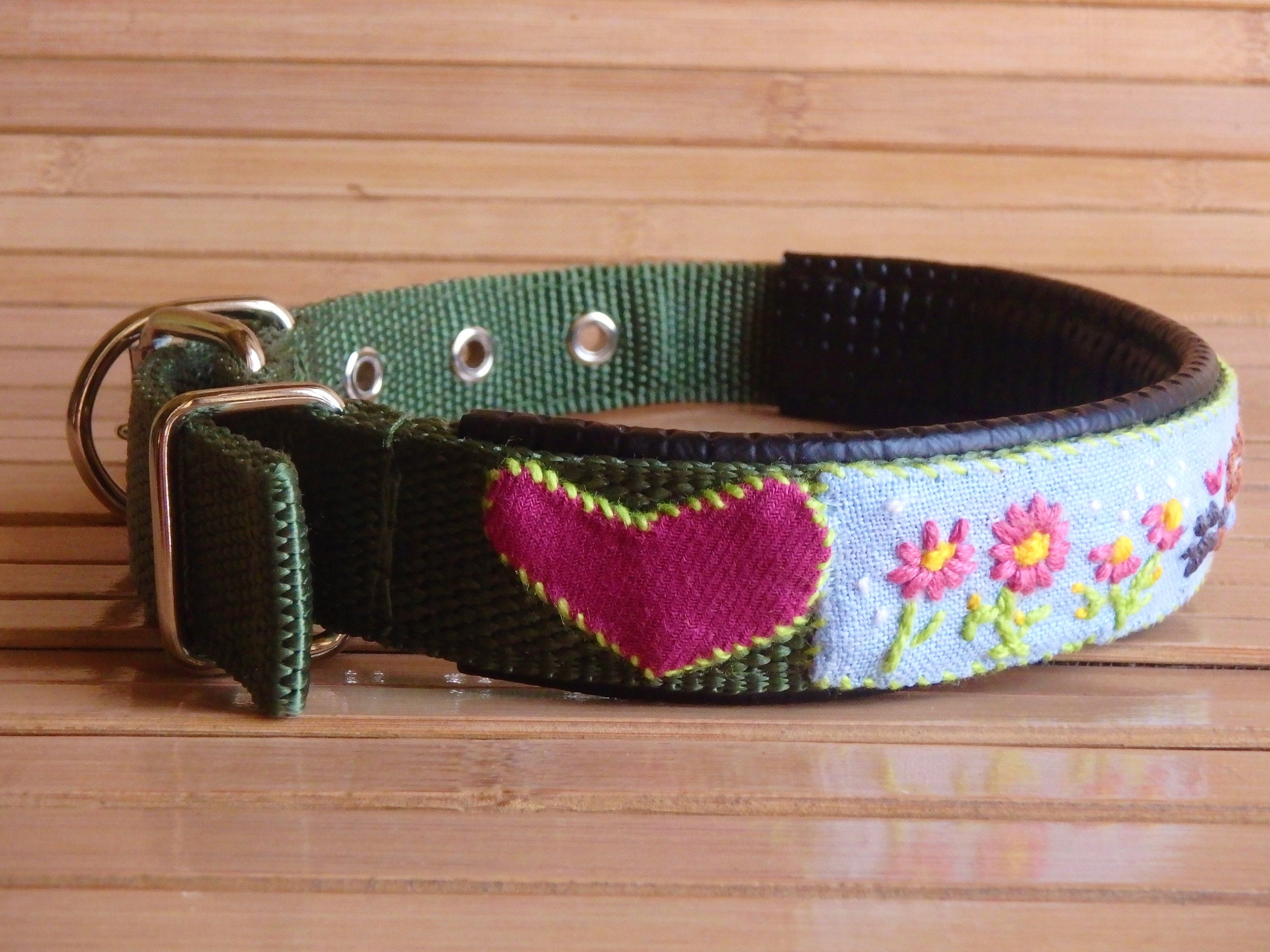 Dog Name Collar Dog Name Tag Collar Dog ID Collar - Etsy