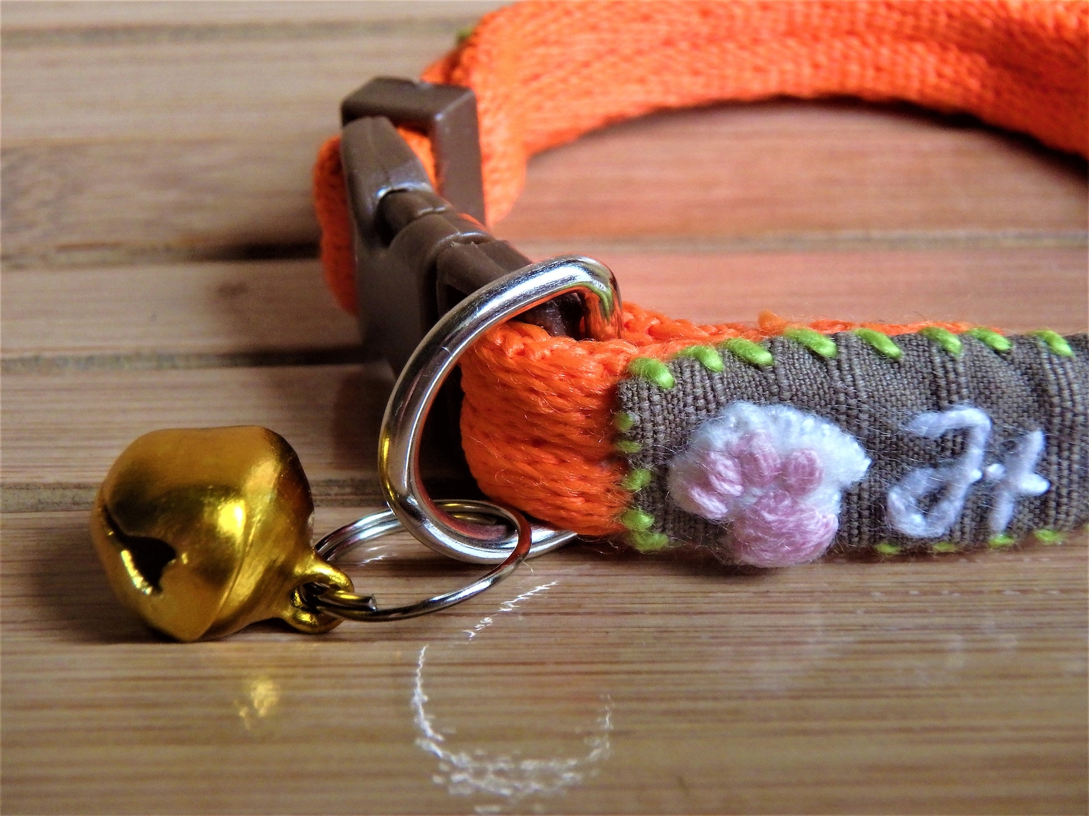 Cat Name Collar Personalized Name and Phone Number. Hand - Etsy