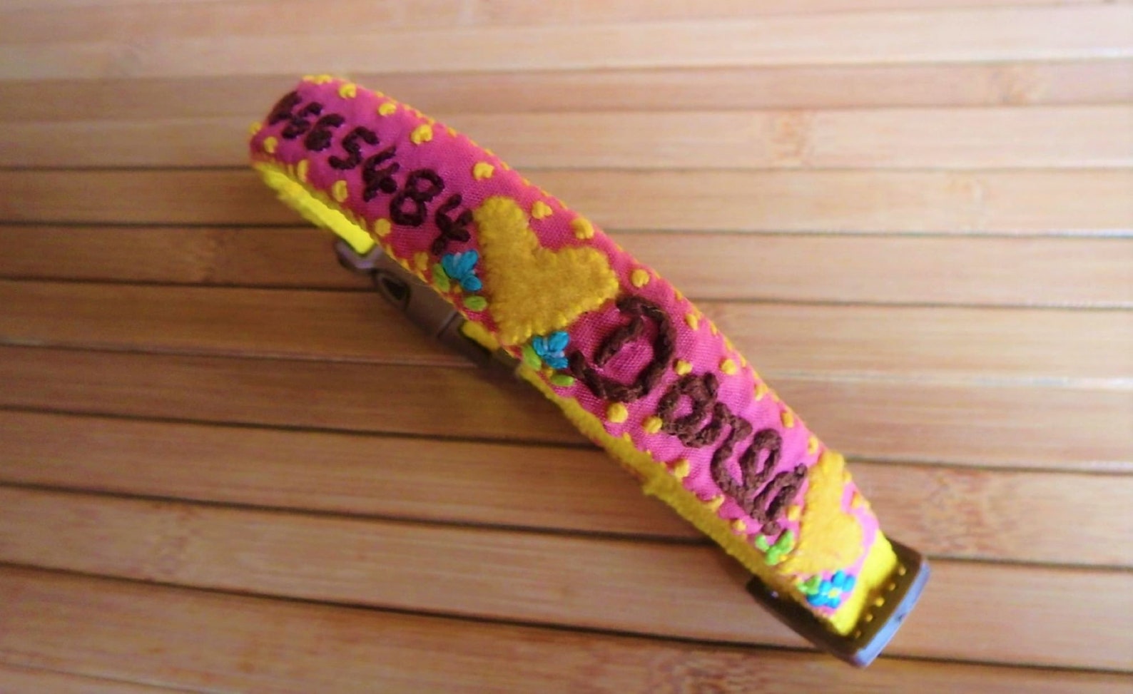 Dog Name Collar Dog Name Tag Dog ID Collar Personalized Dog - Etsy