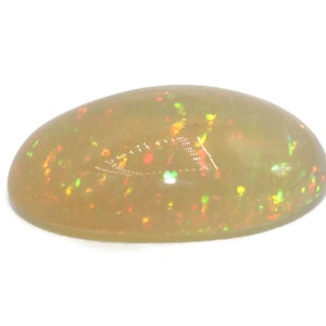 Shiny Oval Natural Opal Stone 2.84 Carat Loose - Etsy