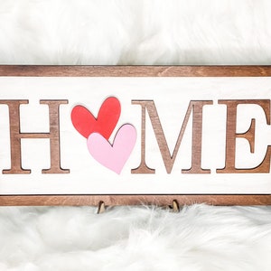 Interchangeable HOME Sign - Etsy