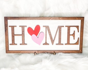 Interchangeable HOME Sign - Etsy