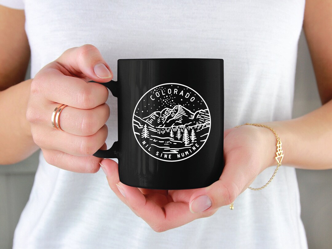 Colorado Coffee Mug Colorado State Motto Ceramic Cup Visit Colorado ...