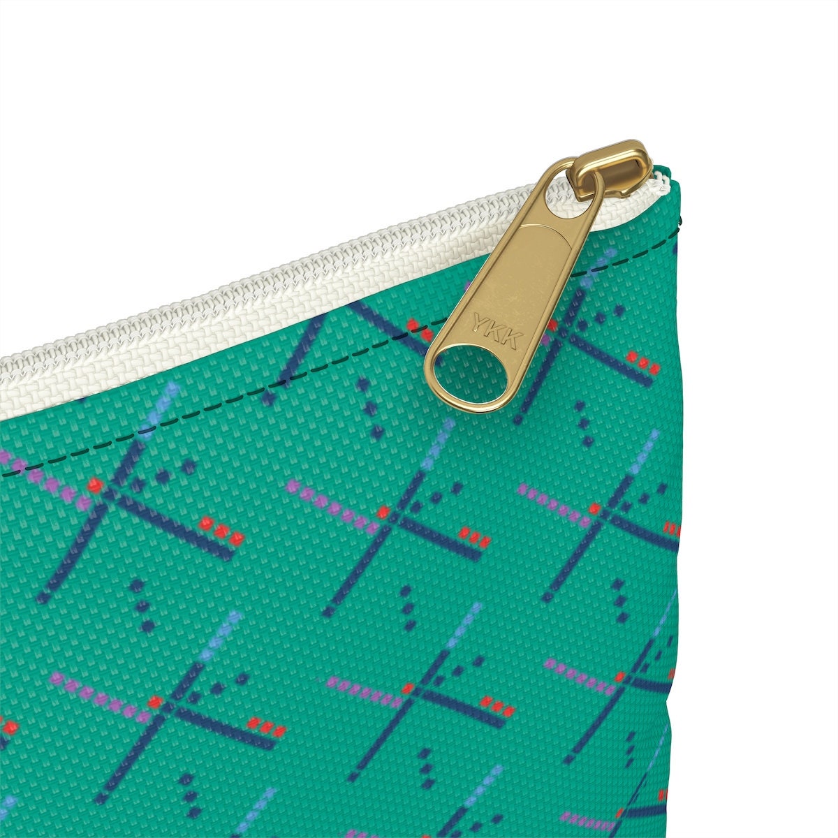 PDX Carpet Pattern Accessory Pouch Portland Airport Carpet - Etsy