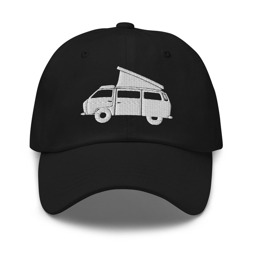 Van Life Dad Hat, Camper Van Embroidered Twill Dad Baseball Cap ...