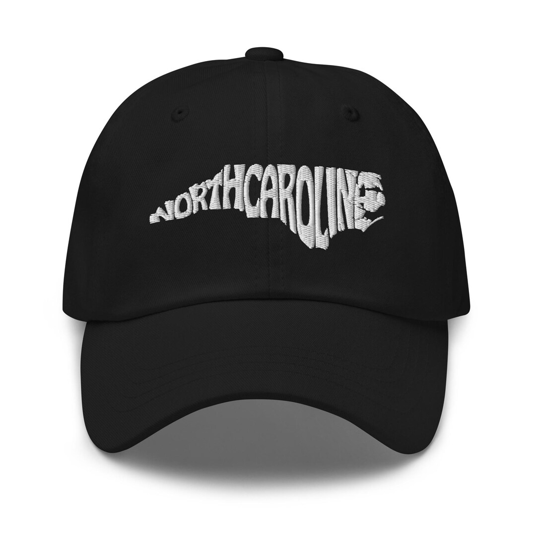 North Carolina State Shape Hat, North Carolina Baseball Cap, North ...