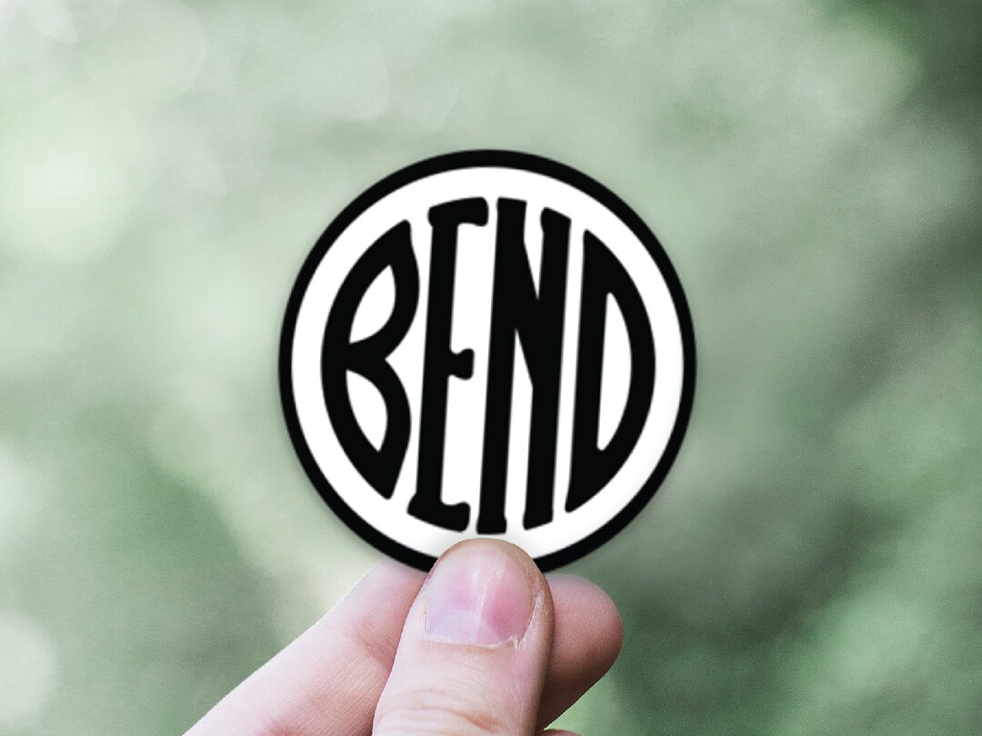 Bend Oregon Sticker | City of Bend Vinyl Decal | Pacific Northwest Gift ...
