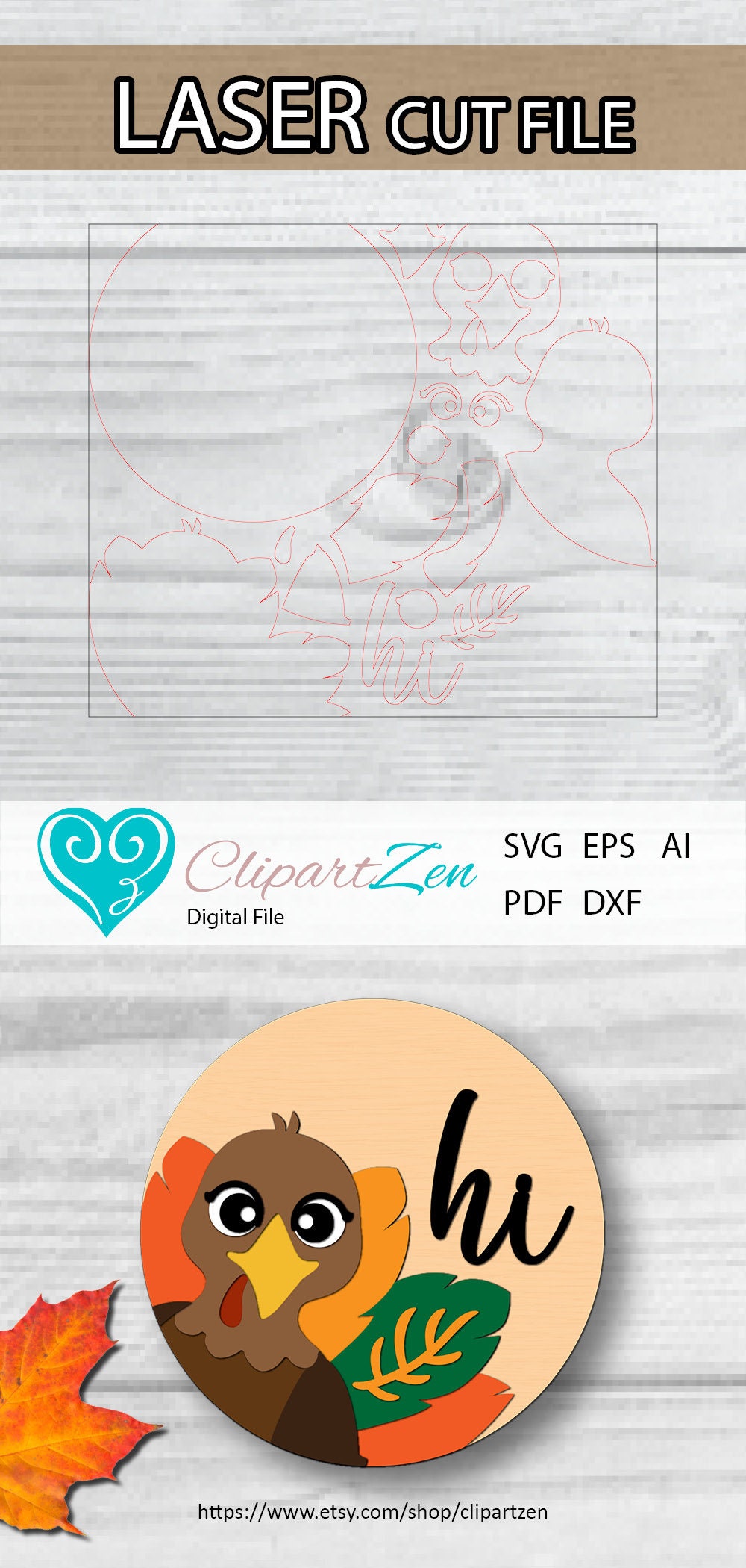 Turkey Door Hanger Svg, Thanksgiving Door Hanger Svg, Fall Door Hanger ...