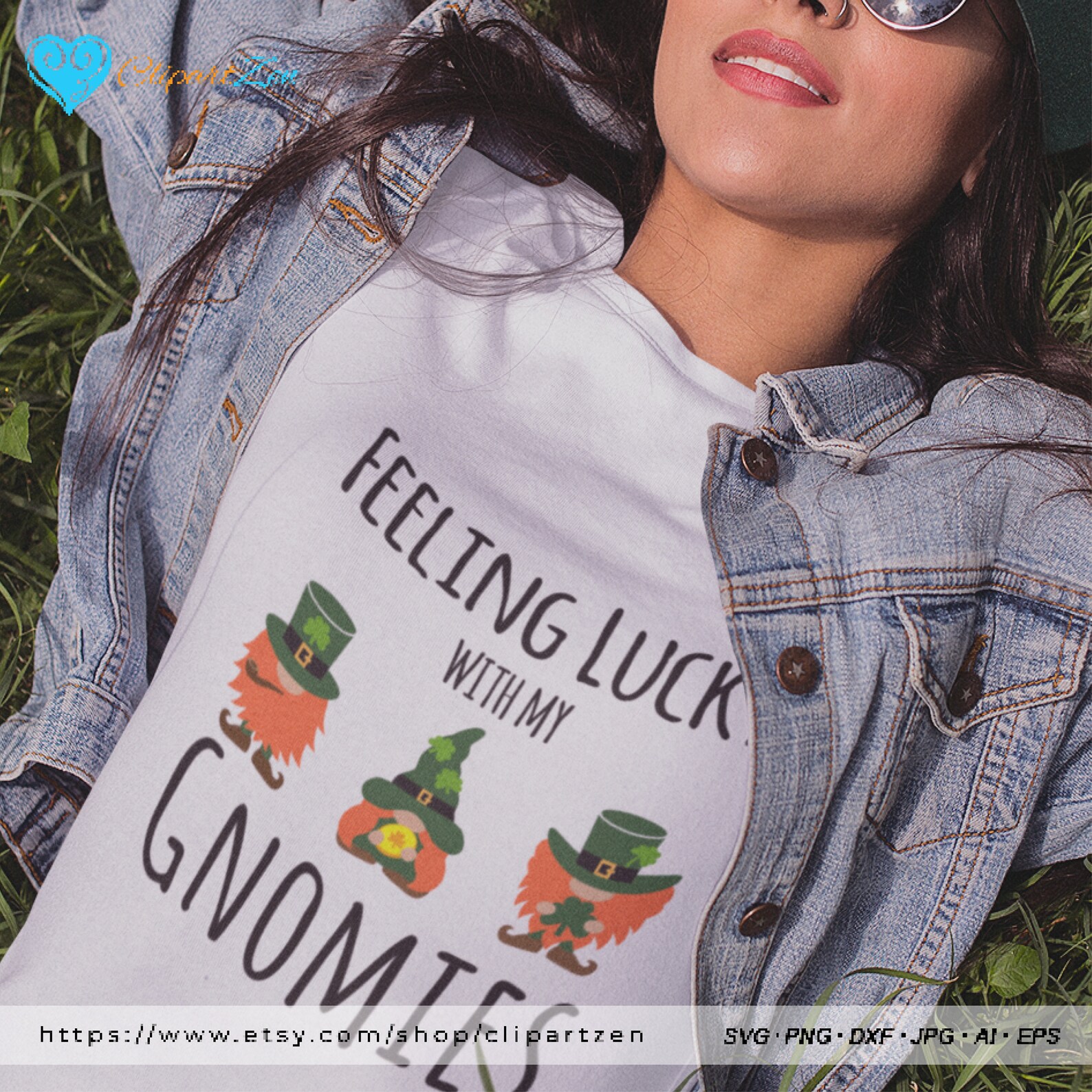 Feeling Lucky Gnomies Gnome St Patricks Day Svg Png Dxf - Etsy