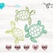 Turtle Svg, Png, Dxf, Eps, Ai, Clipart, Vector Cuttable| Bundle ...