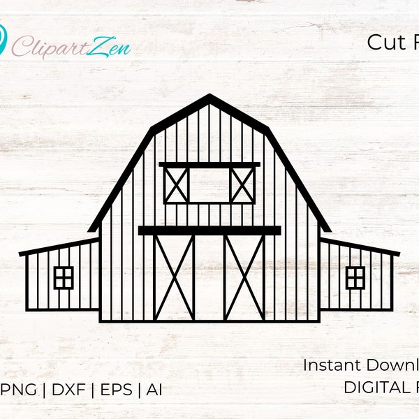 Barn Dxf - Etsy
