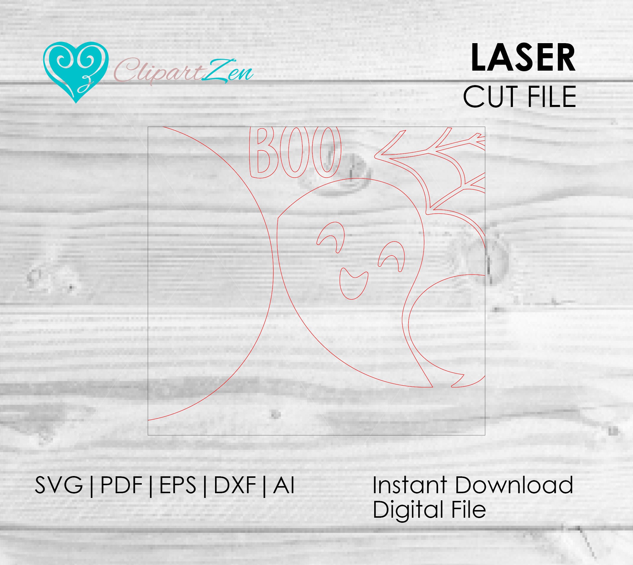 Cute Ghost Boo Door Hanger Svg Halloween Door Hanger Svg - Etsy