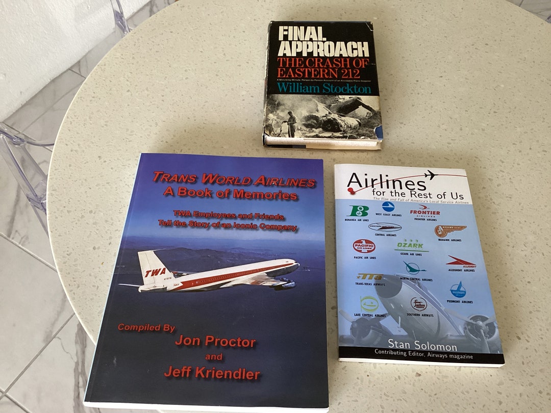 Five Airline Books (various) - Etsy