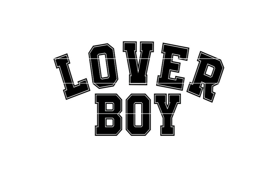 Lover Boy SVG Boys Shirt Cut File Husband Valentines Gift - Etsy