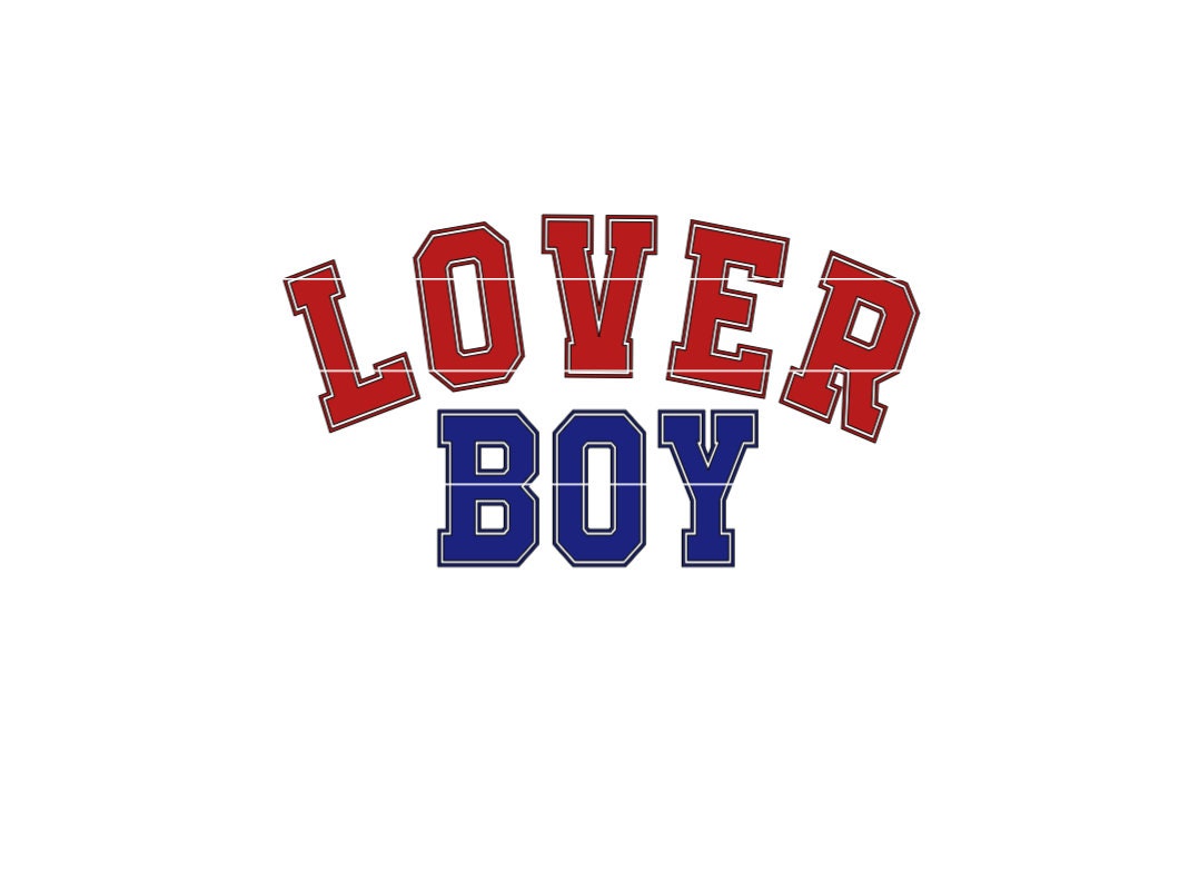 Lover Boy SVG Boys Shirt Cut File Husband Valentines Gift - Etsy