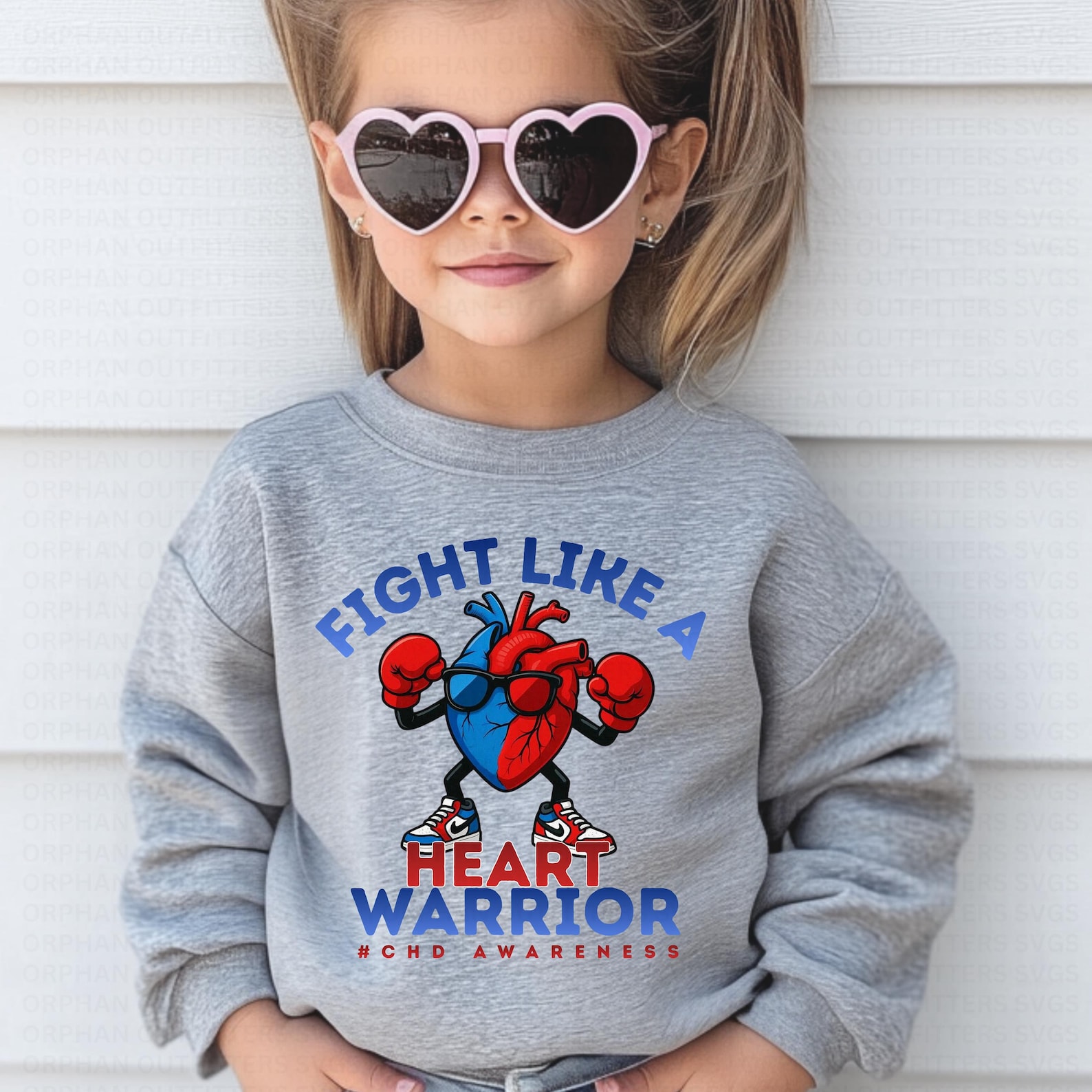 CHD Awareness PNG, Fight Like A Heart Warrior Shirt Design, National ...