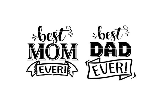 Best Mom and Dad Bundle for Mothers Day and Fathers Day - Etsy