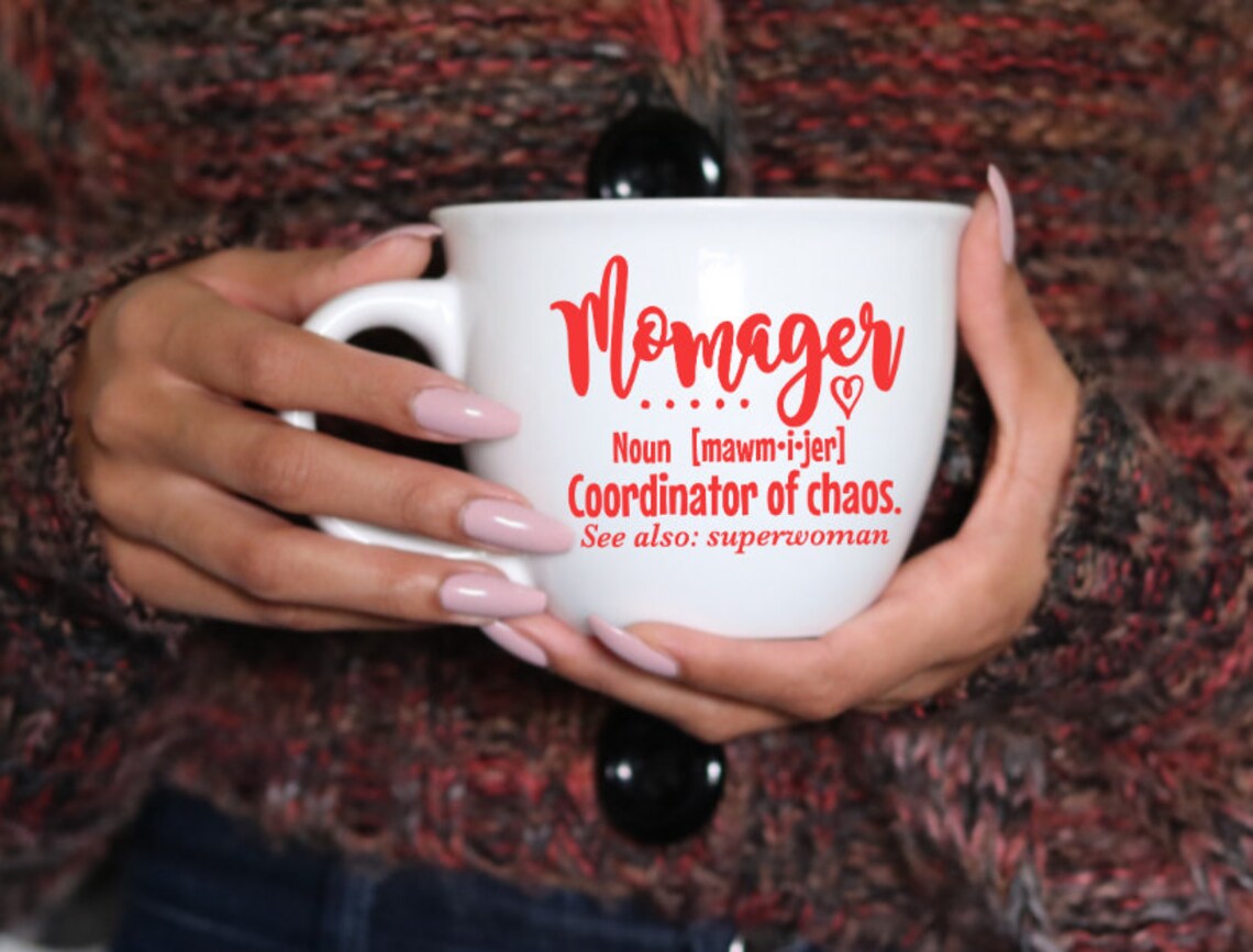 Momager SVG Cut File for Cricut or Silhouette Gift for Mom - Etsy