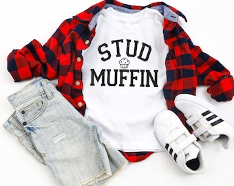 Stud Muffin SVG PNG JPG Little Boys Toddlers - Etsy