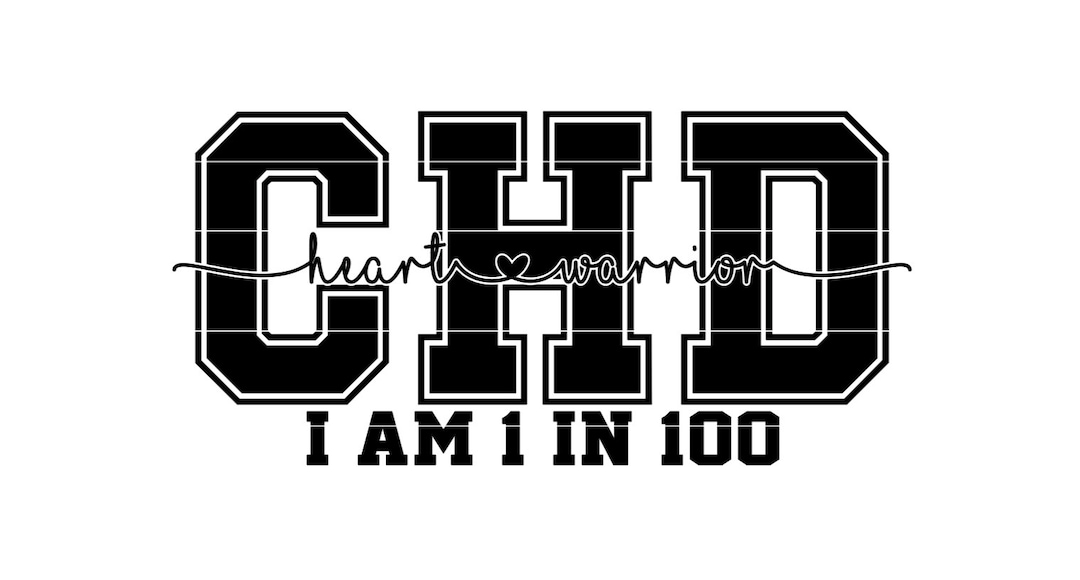 CHD Awareness SVG, Congenital Heart Disease Awareness, CHD Shirt Svg ...