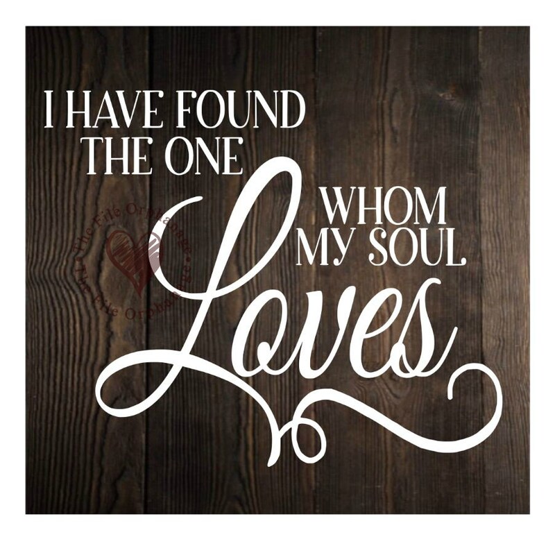 I Have Found the One - Etsy