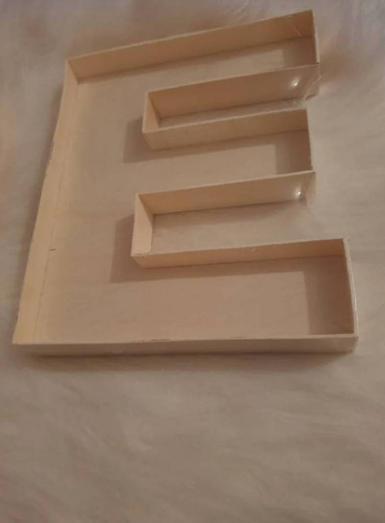 20cm Wooden Fillable Letters - Etsy