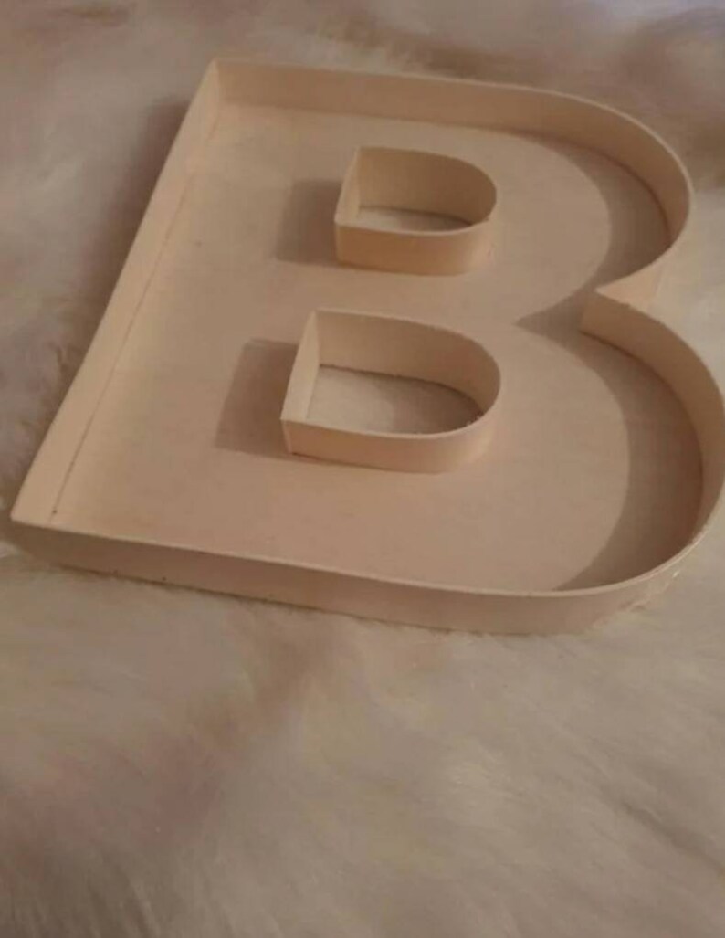20cm Wooden Fillable Letters - Etsy
