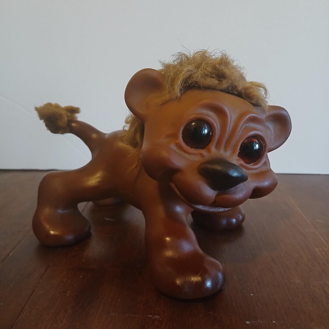 Thomas Dam Troll Lion SUPER RARE Black Colored Collectible Figurine ...