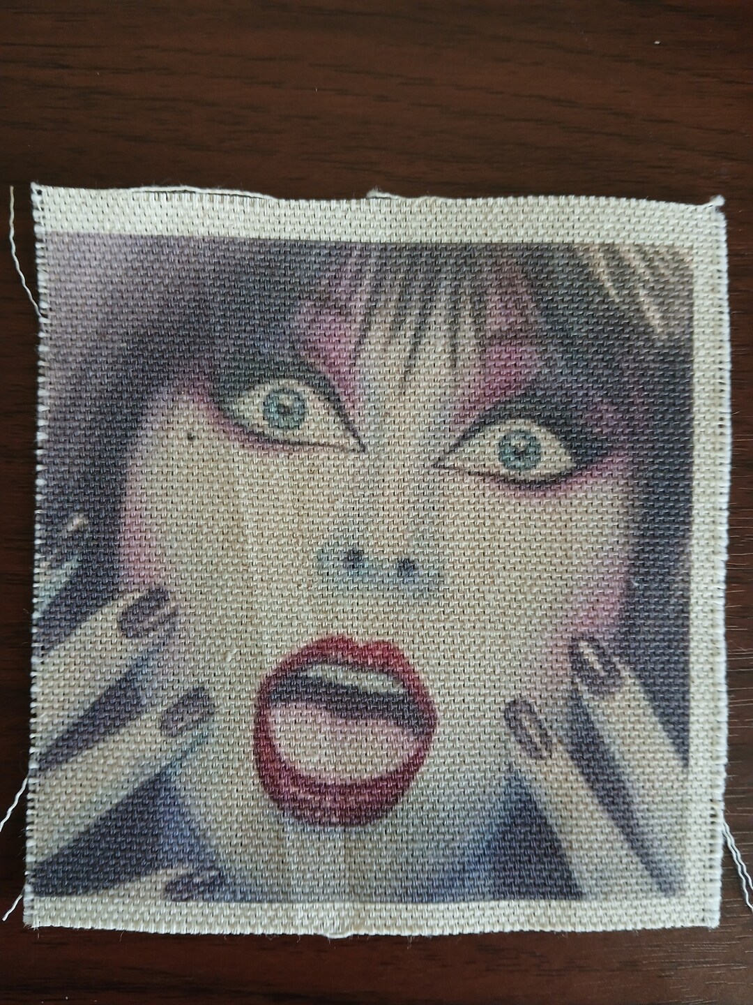 Elvira Shocked Face Cassandra Peterson Patch Sew on Badge Sexy Goth ...