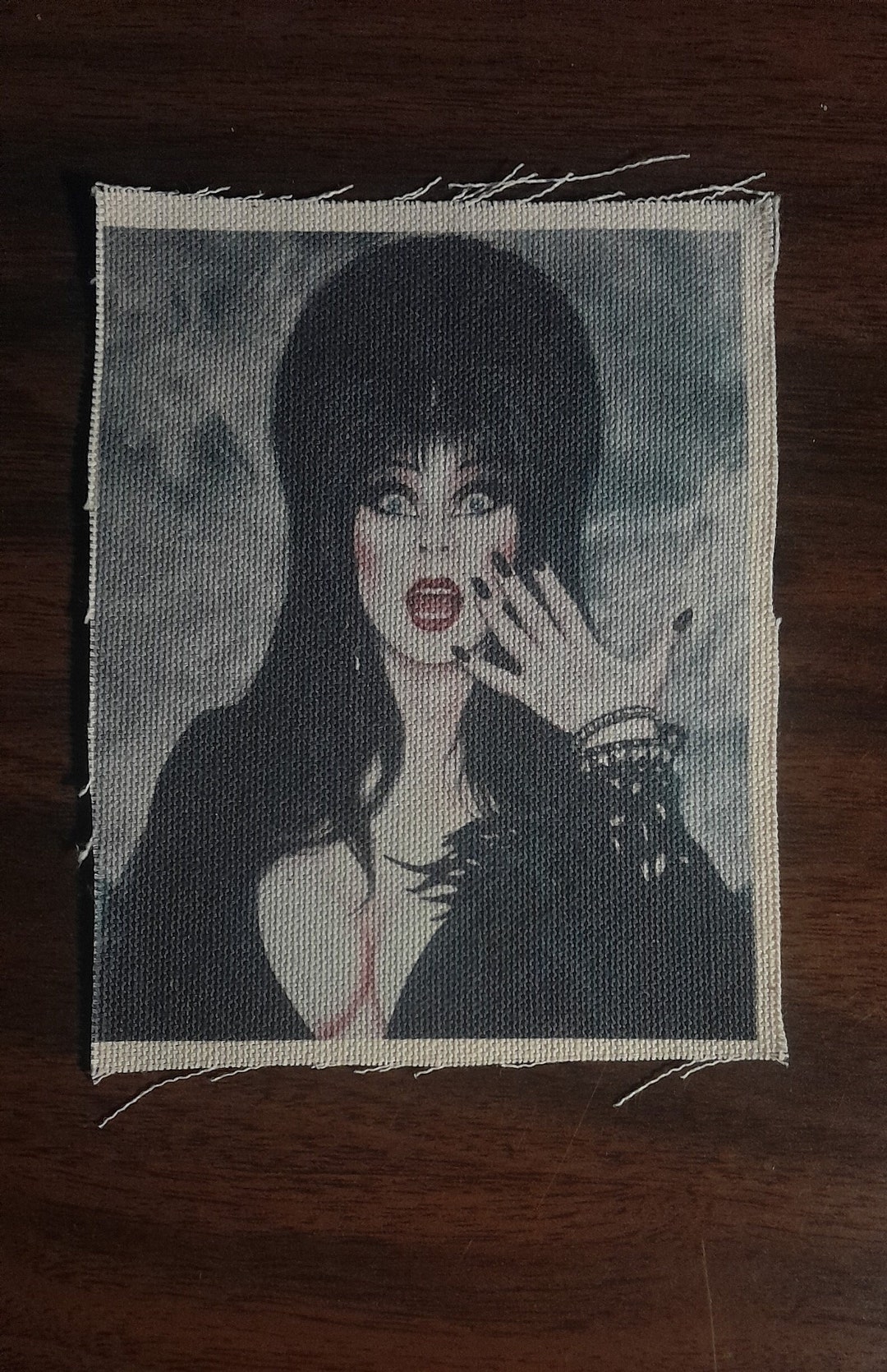 Elvira Cassandra Peterson Patch Sew on Badge Sexy Goth Approx 4 X 5 - Etsy