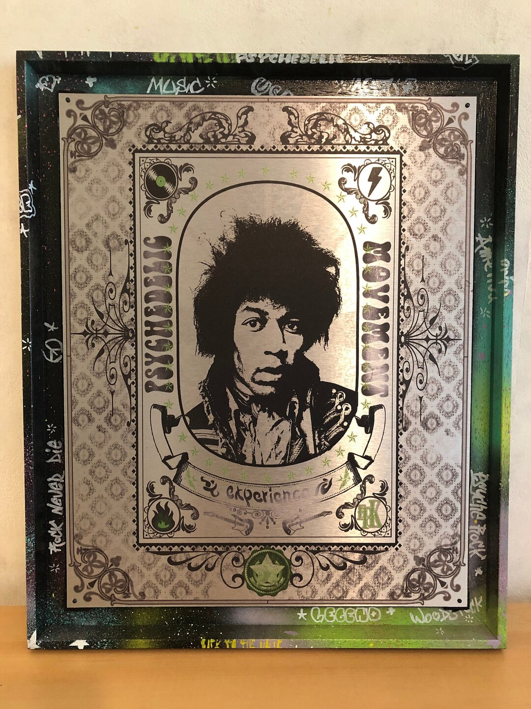 Tribute to Jimmy Hendricks, Work of Art - Etsy