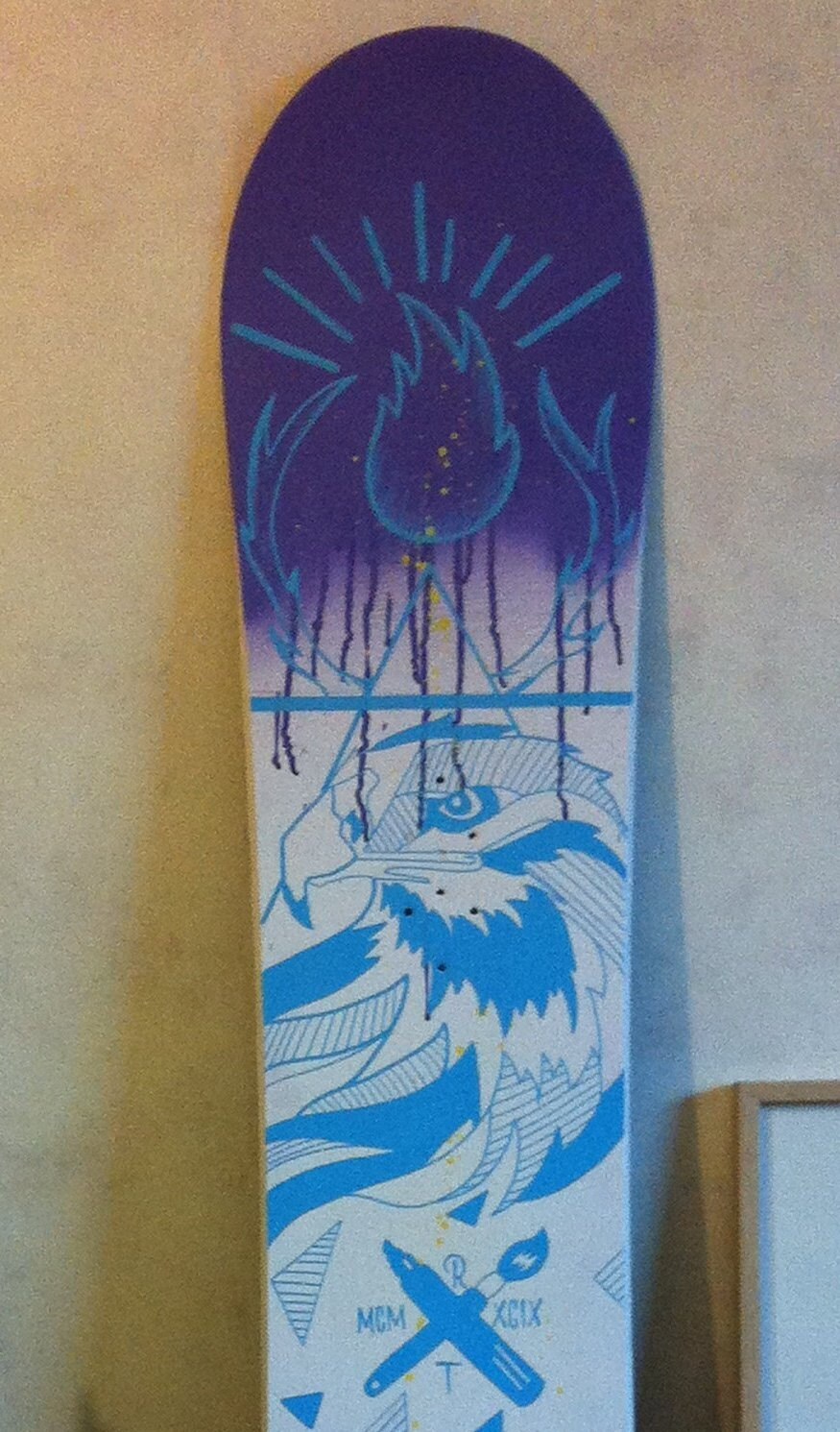 Custom Snowboard, Art Work - Etsy