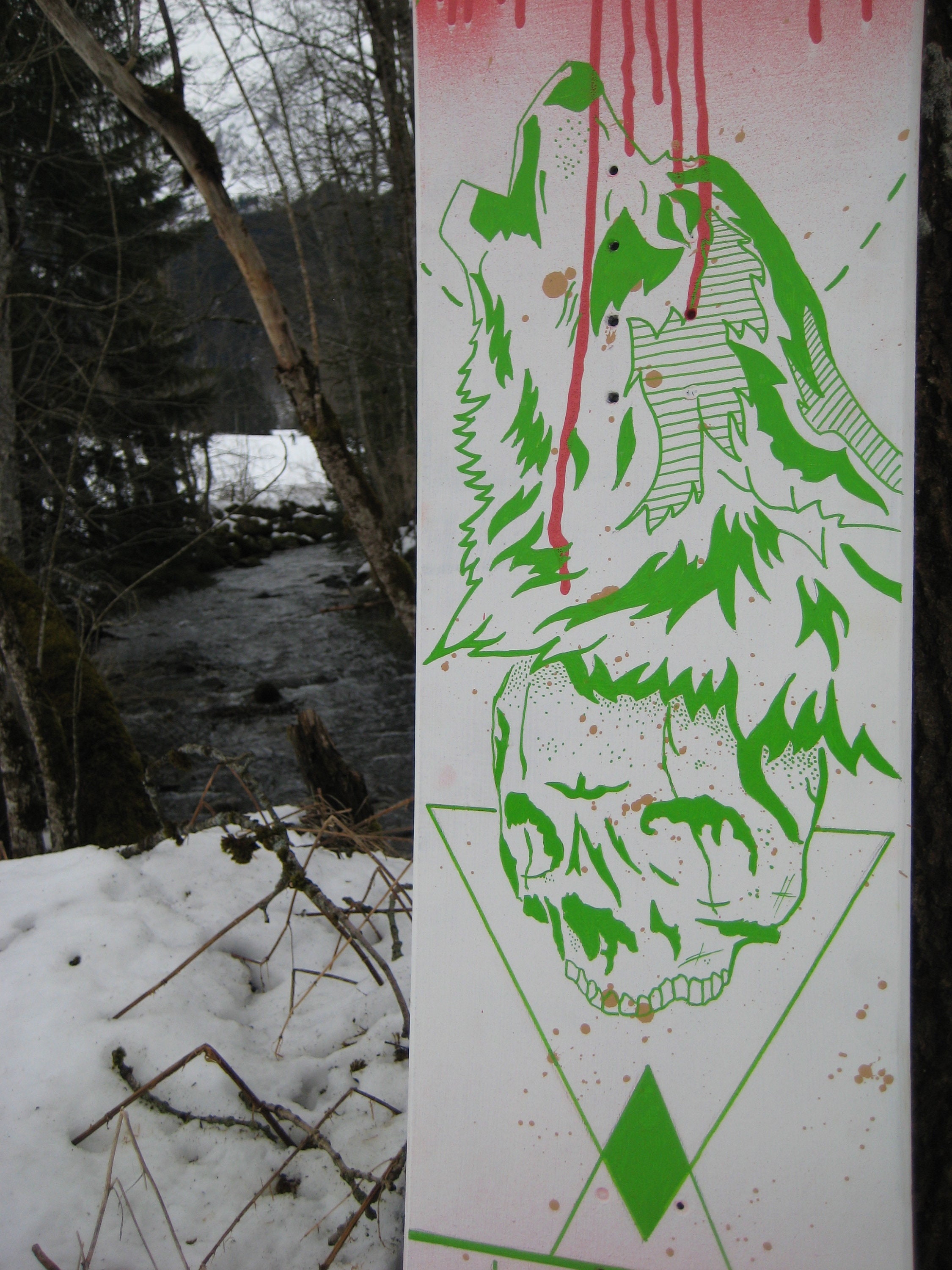 Custom Snowboard, Art Work - Etsy