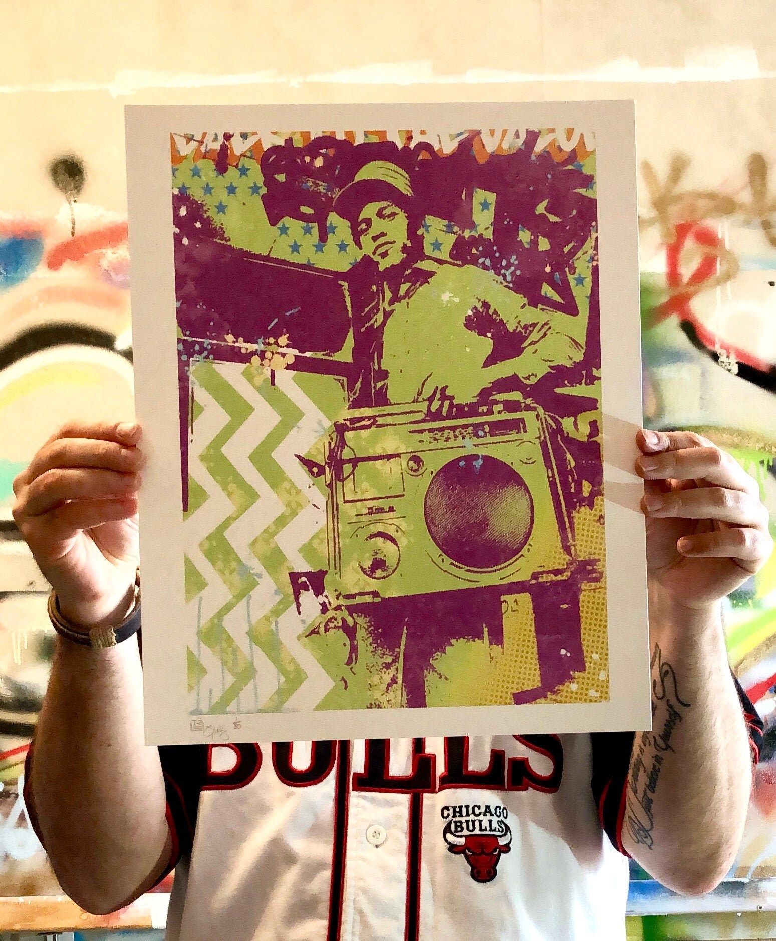 Serie Ghetto Blaster 1 on Art-paper 320gr - Etsy