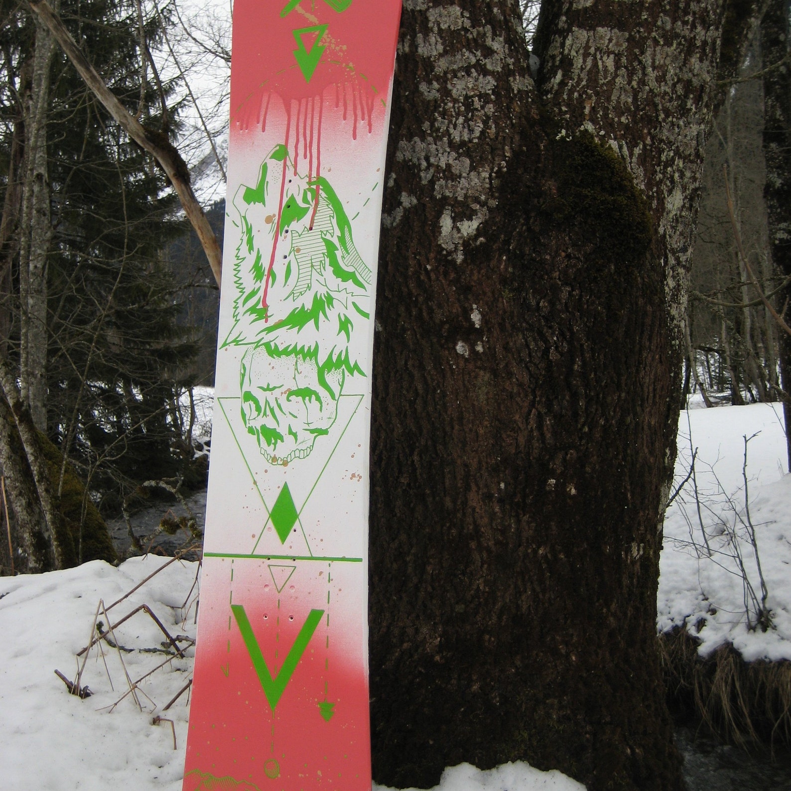 Custom Snowboard, Art Work - Etsy